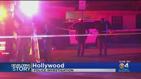 Double homicide under investigation in Hollywood - CBS Miami