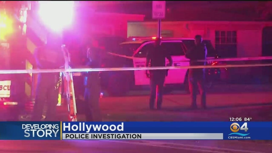 Double homicide under investigation in Hollywood - CBS Miami