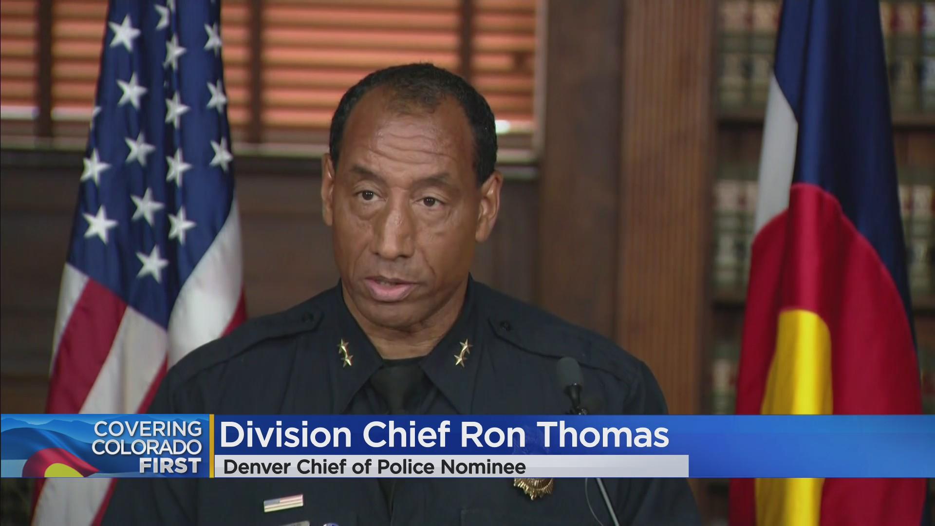 Mayor Hancock announces Ron Thomas as nomination for Denver police ...