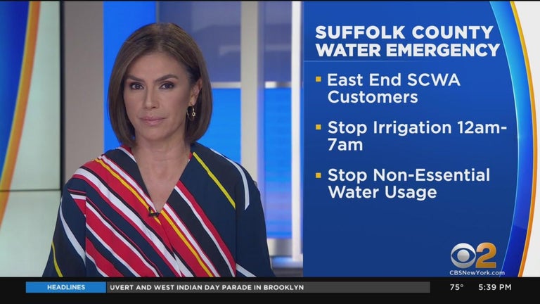 Suffolk County Water Authority asks East End customers to conserve ...