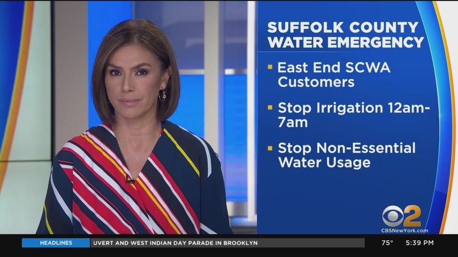 Suffolk County Water Authority asks East End customers to conserve ...
