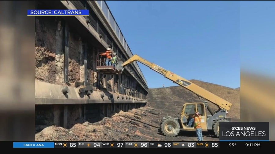 Traffic along I-5 in Castaic remains snarled due to Route Fire, holiday ...