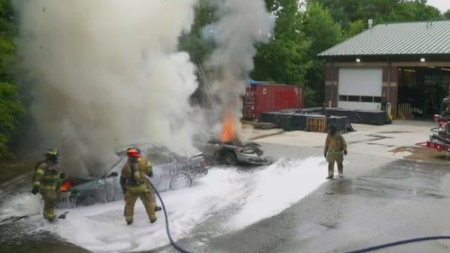 Toxic chemicals in firefighter gear could be contributing to rising ...