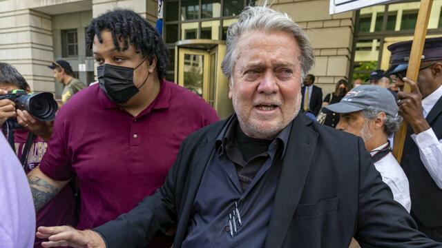 Steve Bannon faces New York state indictment, will turn himself in, sources say - CBS News