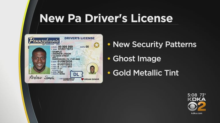 PennDOT phasing in new driver's license design - CBS Pittsburgh