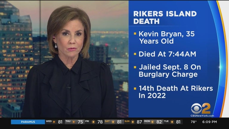 Department of Correction: Kevin Bryan dies while in custody at Rikers ...