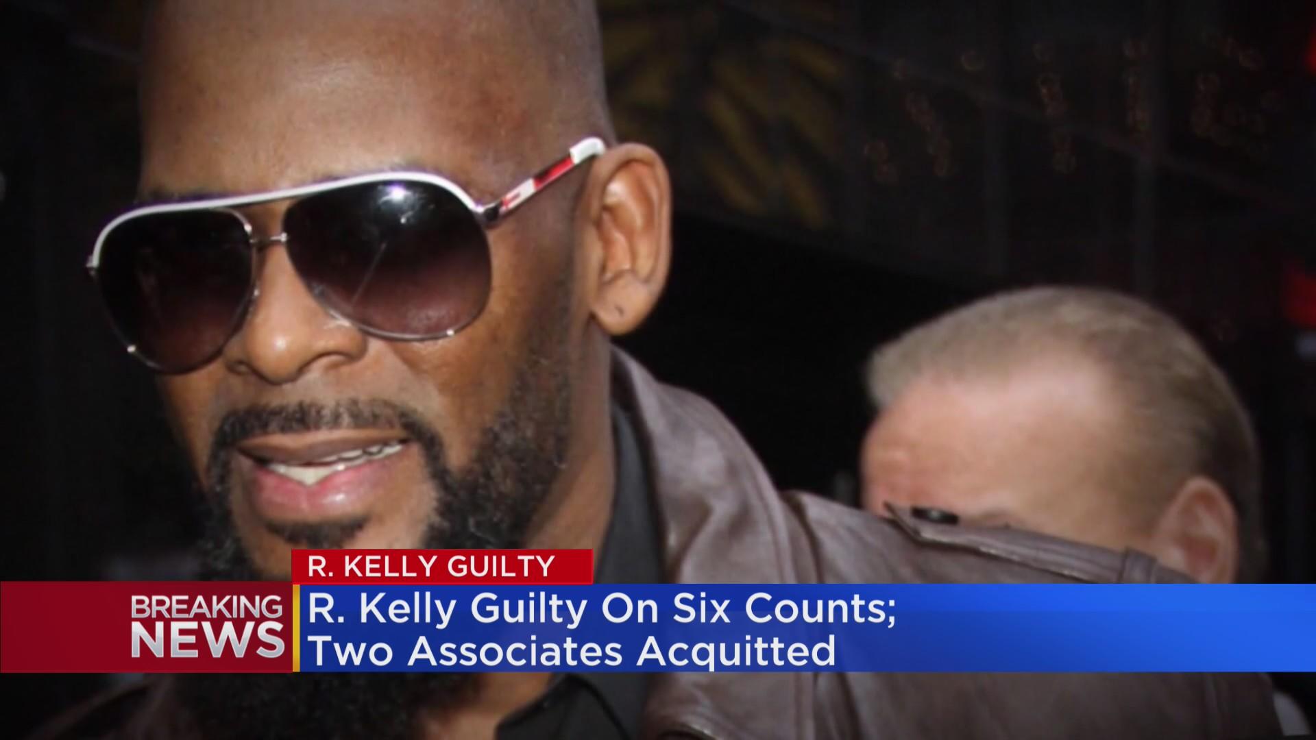 R. Kelly convicted on several child pornography charges, acquitted of ...