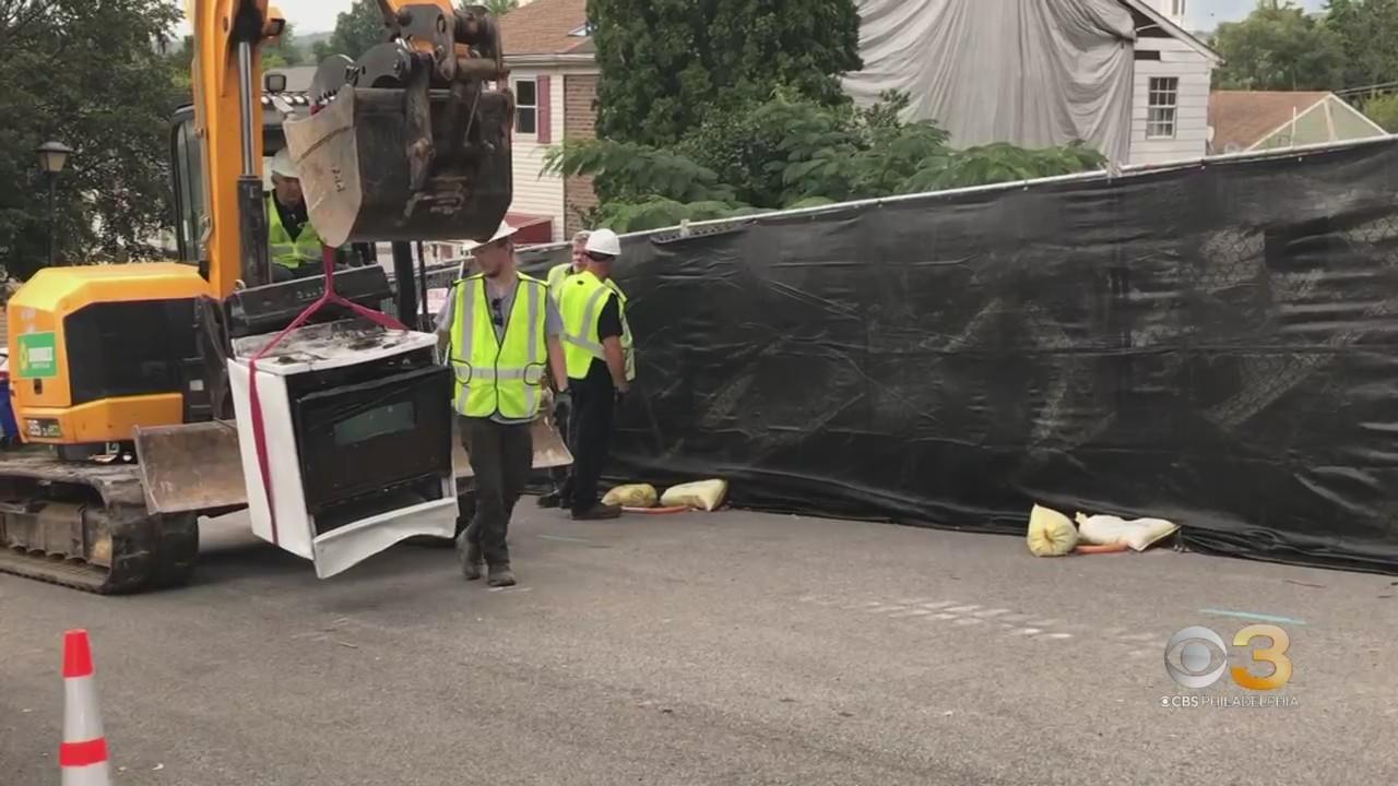Crews find propane tank at site of Pottstown home explosion that left 4 ...