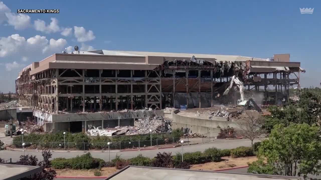 ARCO Arena comes down: "Goodbye old friend" - CBS Sacramento