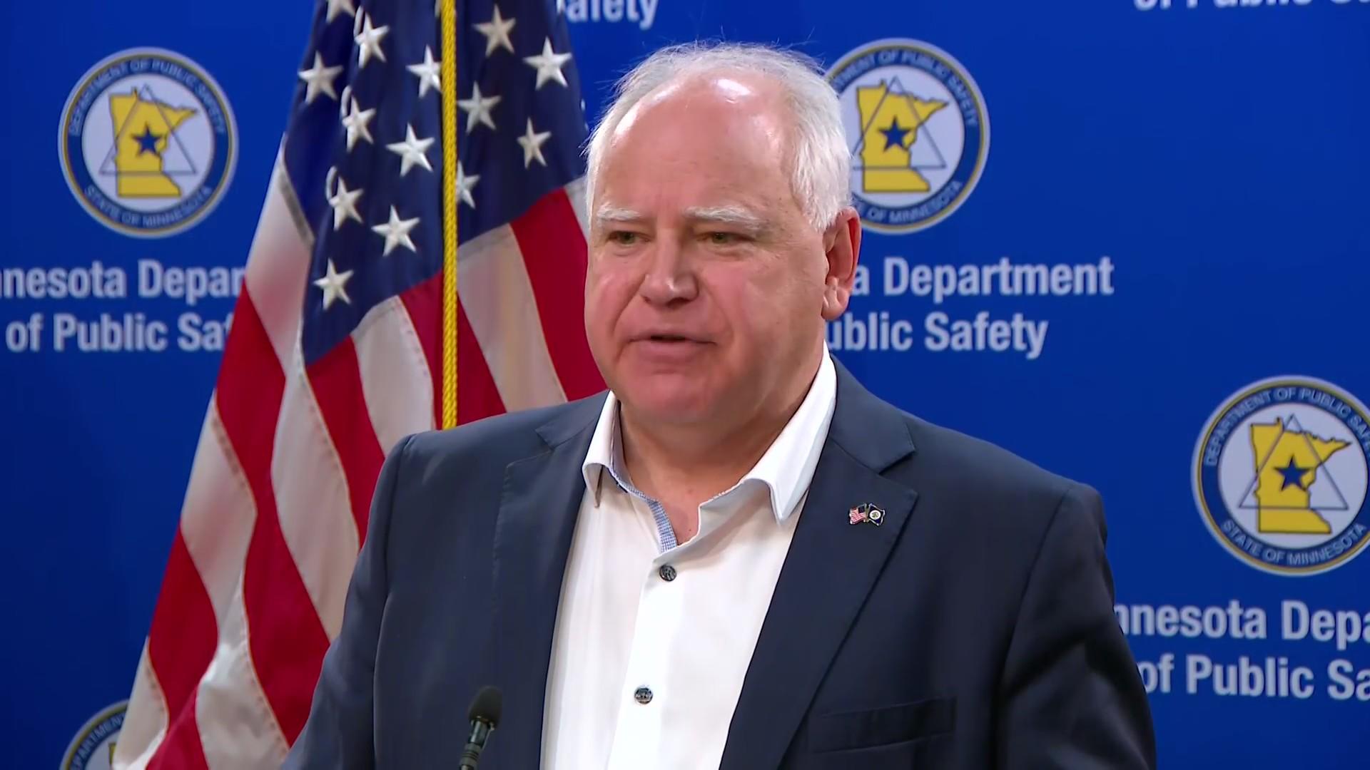 Gov. Tim Walz pushes back against food fraud criticism - CBS Minnesota