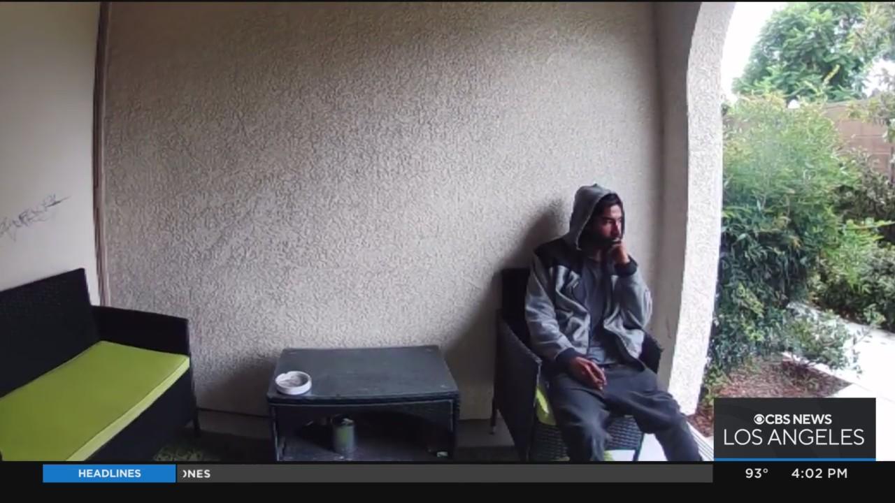 Van Nuys woman searching for answers as homeless man continues to take over her front porch ...