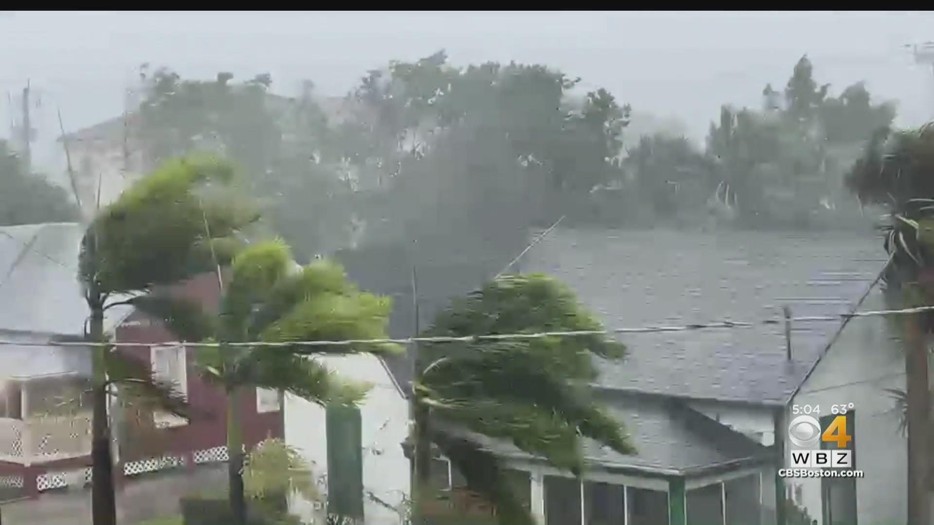 'Damage is insane': Univ. of Tampa student from Hingham describes ...