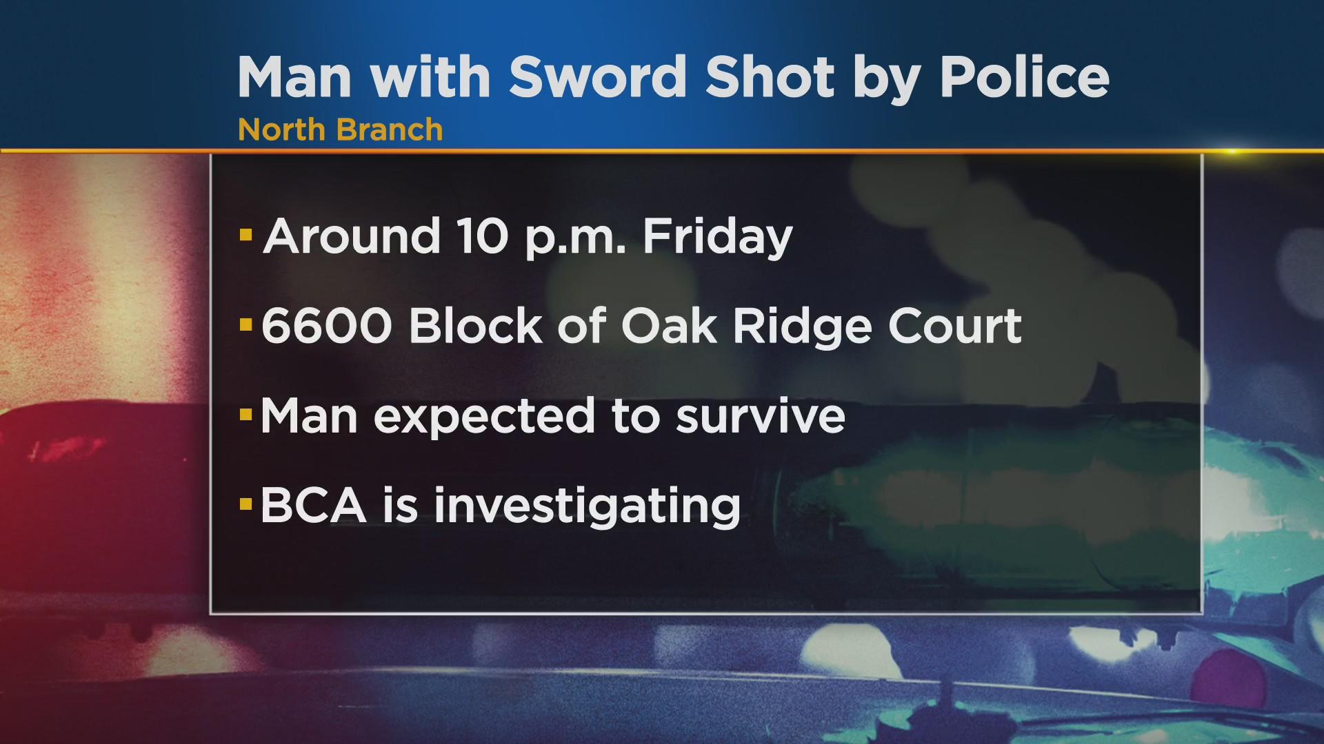 Officers who shot man with sword in North Branch identified - CBS Minnesota