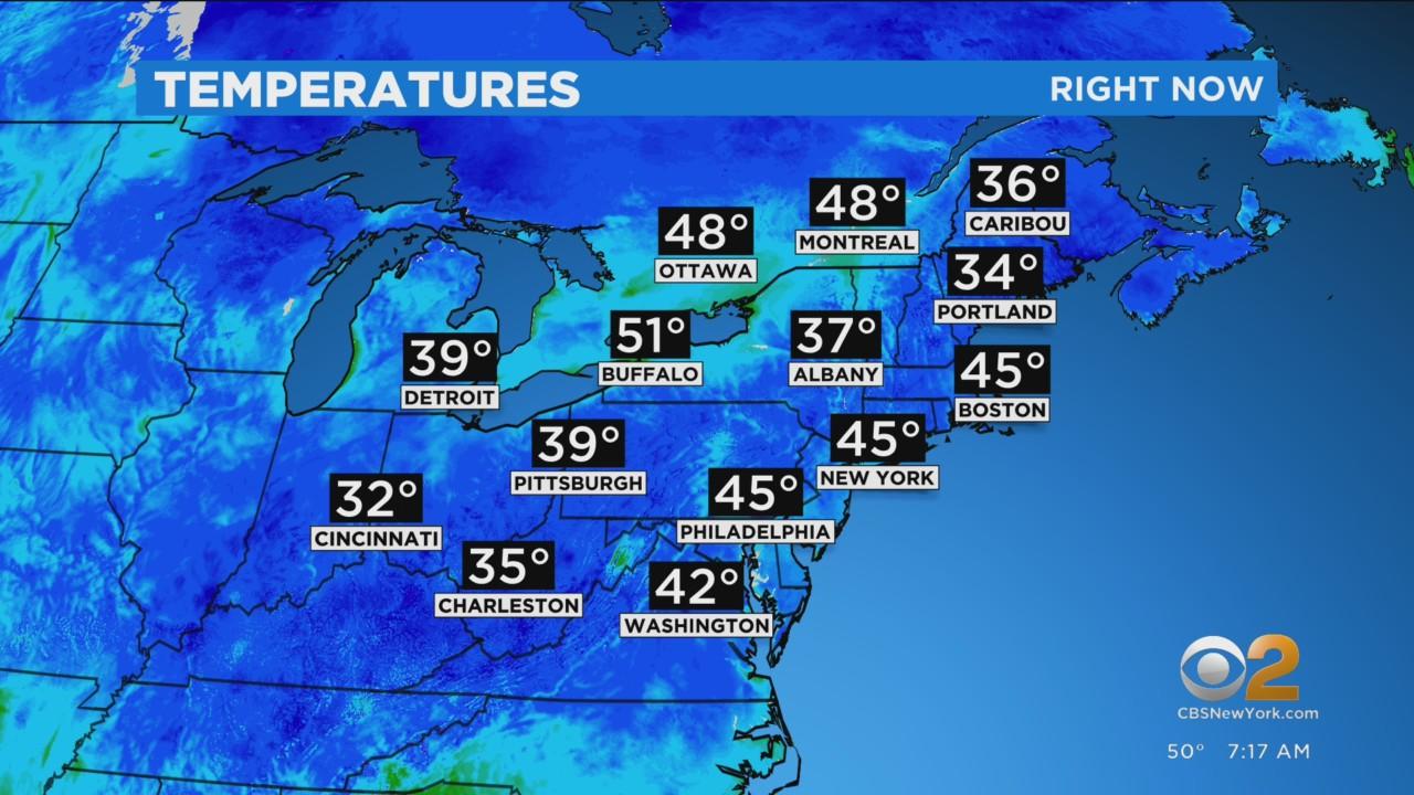 First Alert Weather: CBS2's 10/9 Sunday morning forecast - CBS New York