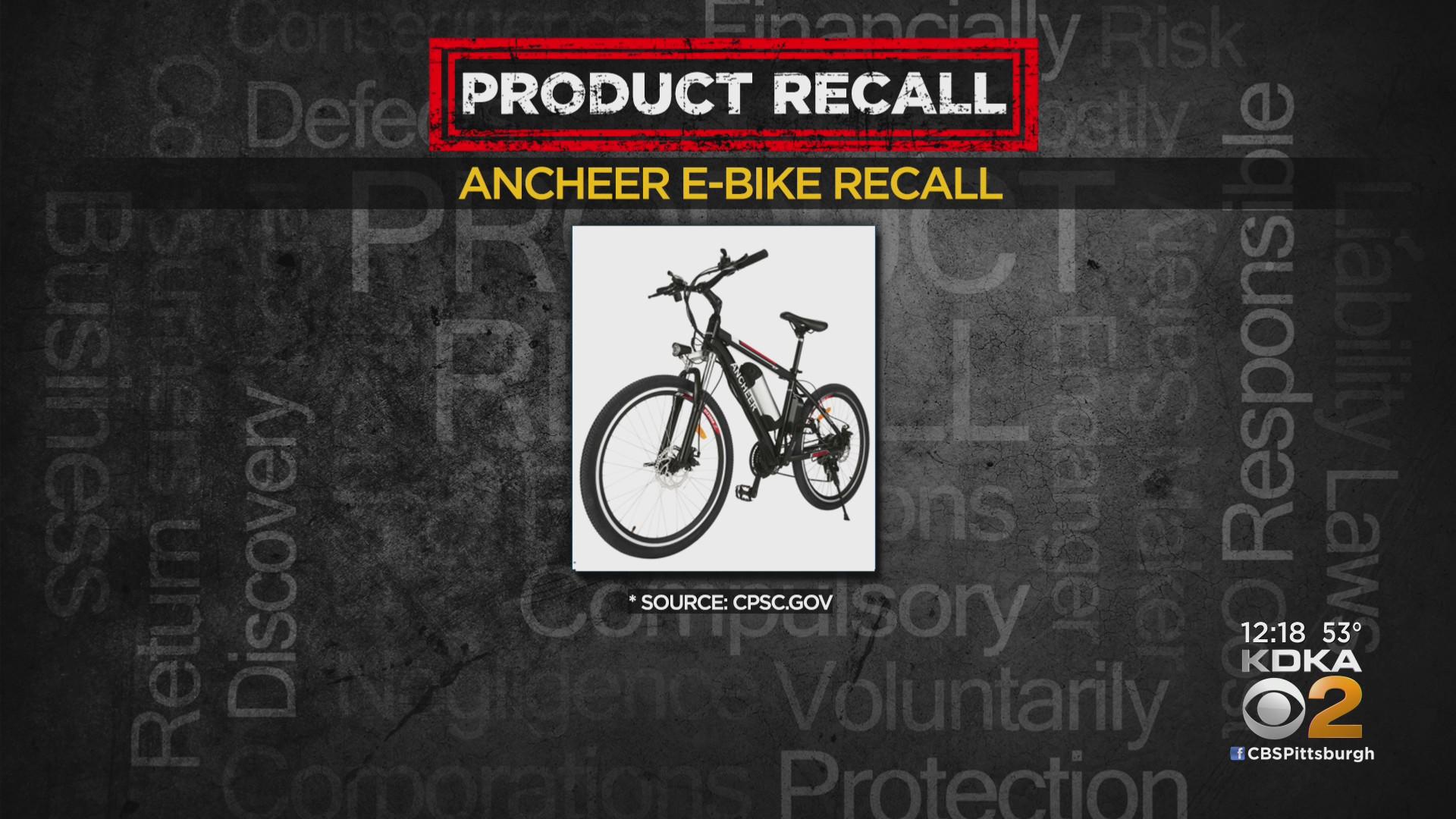 22K Ancheer e-bikes recalled after reports of burn injuries from ...