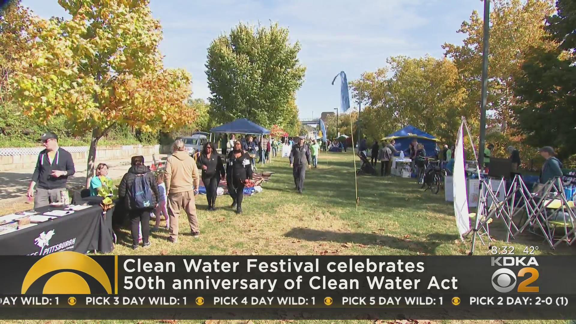 Clean Water Festival celebrates anniversary of Clean Water Act - CBS ...