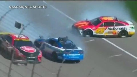 Bubba Wallace suspended from next NASCAR race after shoving incident ...