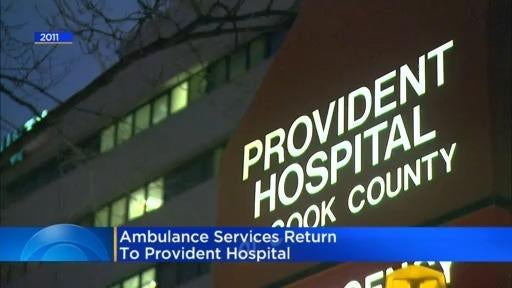 Provident Hospital of Cook County resumes ambulance service on ...