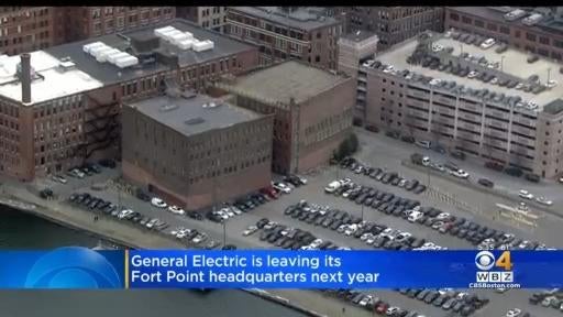 GE leaving headquarters in Boston's Fort Point neighborhood - CBS Boston