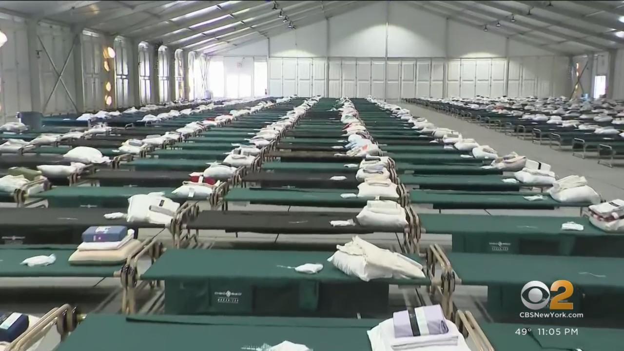 New York City to open giant tent shelter for migrants being bused in ...