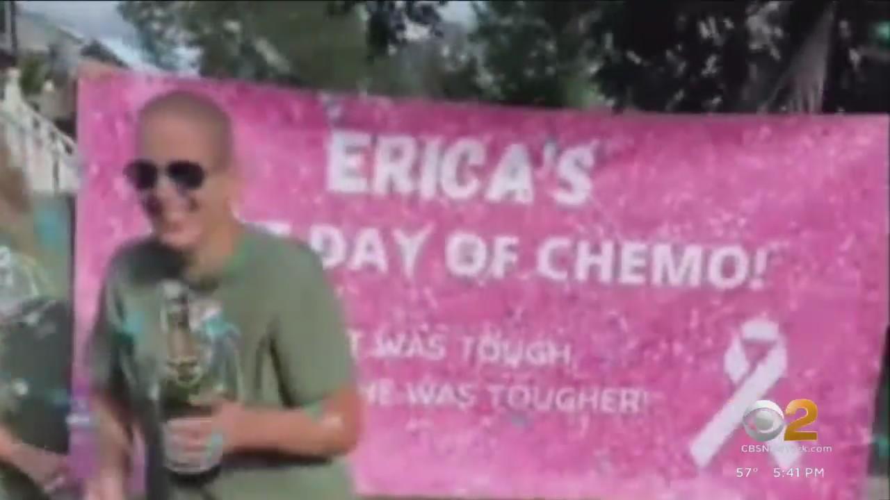 Long Island mom Erica Ferrara beats breast cancer in uplifting video ...