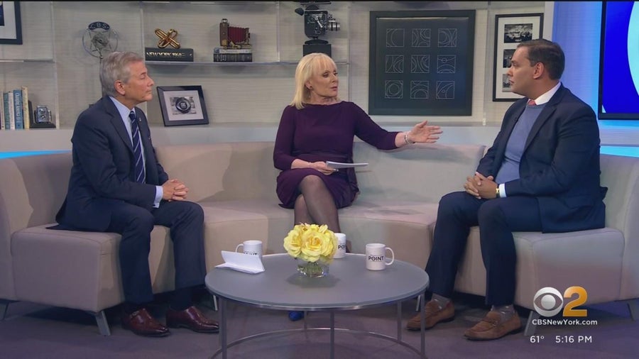 Democrat Robert Zimmerman, Republican George Santos trade blows on "The ...