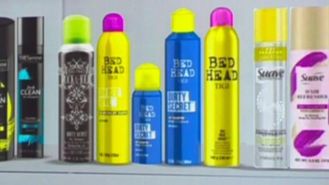Dry shampoos containing benzene remain on store shelves, study finds ...