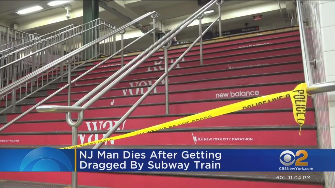 Man dies after being dragged by subway train in New York City - CBS News