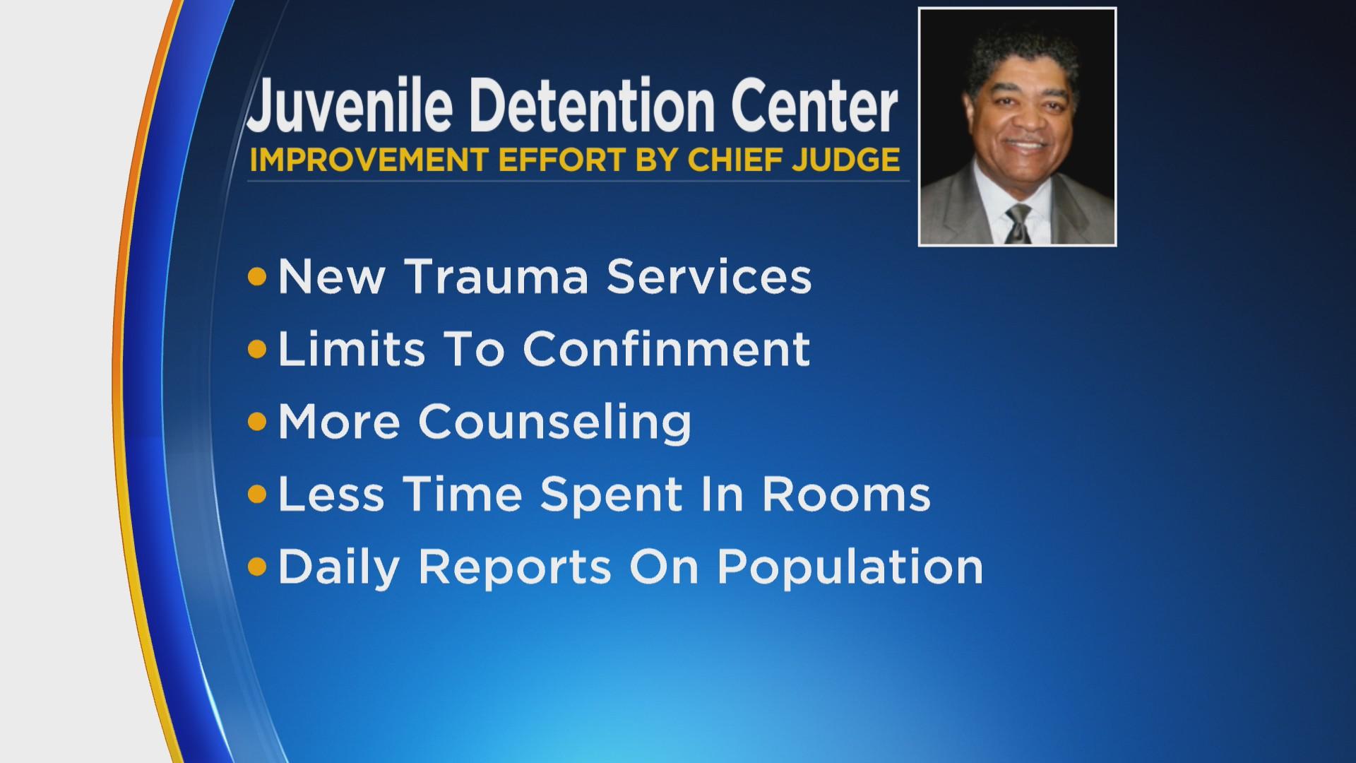 Chief Judge Timothy Evans lists improvements to poor living conditions ...