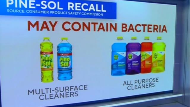 Clorox recalls some Pine-Sol cleaning products that may contain ...