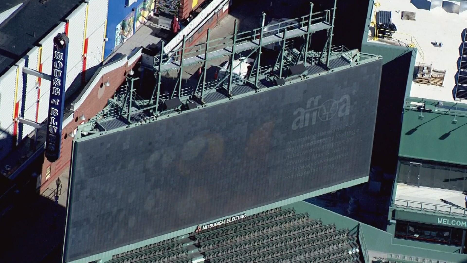 Signature John Hancock sign removed from Fenway Park after 30 years ...