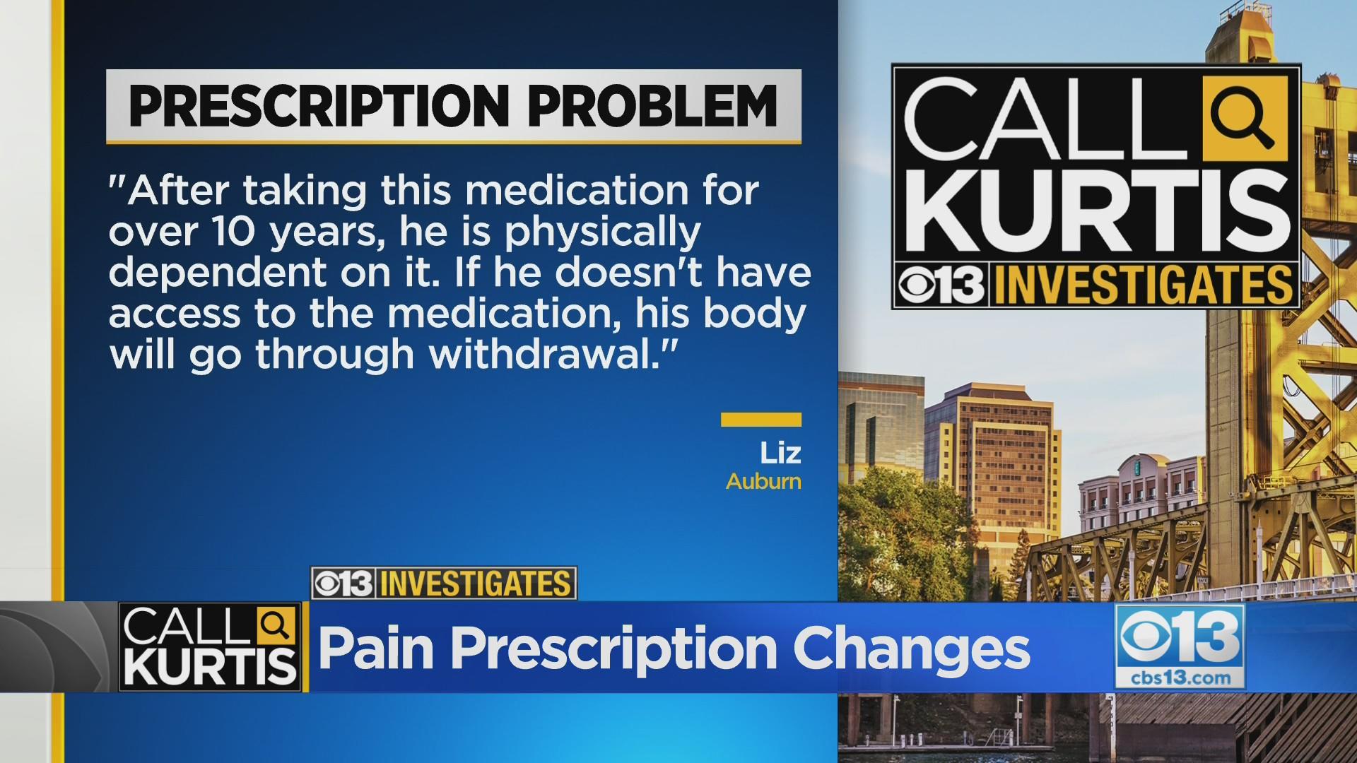 Call Kurtis Investigates: Kaiser cuts pain prescriptions, impacting ...