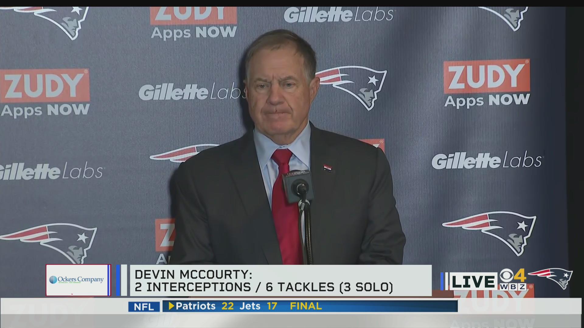 Bill Belichick gets game ball after moving up NFL's all-time wins list ...