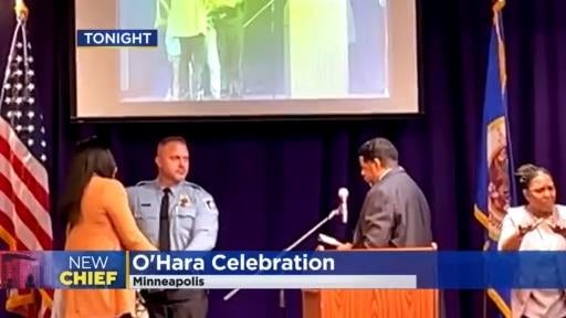 New Minneapolis Police Chief Brian O'Hara takes oath of office - CBS ...