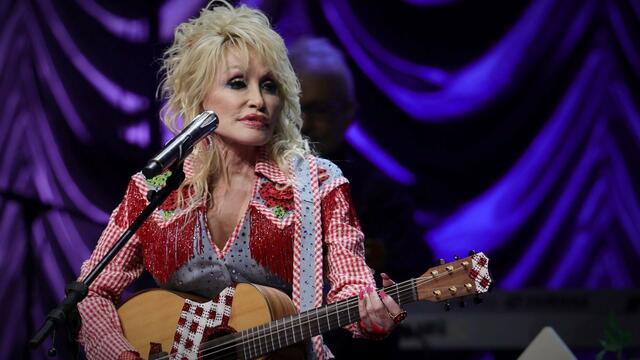 Dolly Parton receives $100 million Courage and Civility award from Jeff ...