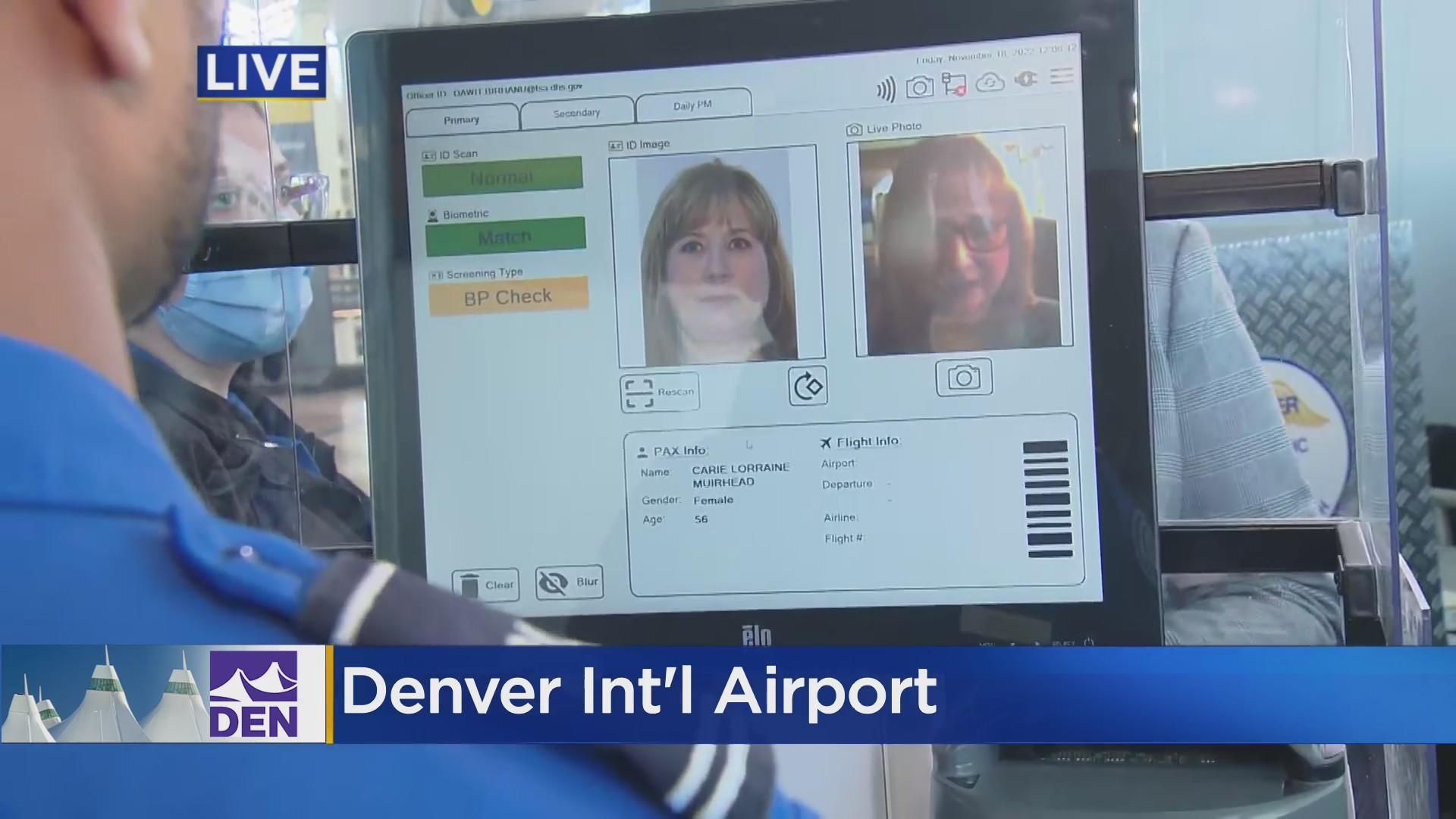 TSA uses new technology to confirm identity at Denver International ...