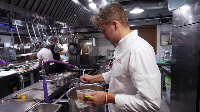 How Ukrainian chef Ievgen Klopotenko defends his country: With food - CBS News