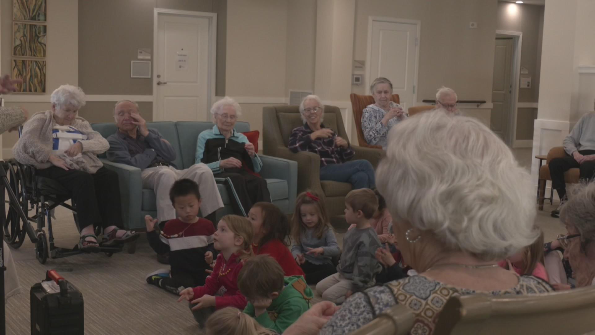 Riley Crossing's intergenerational program is a gift to young and old ...