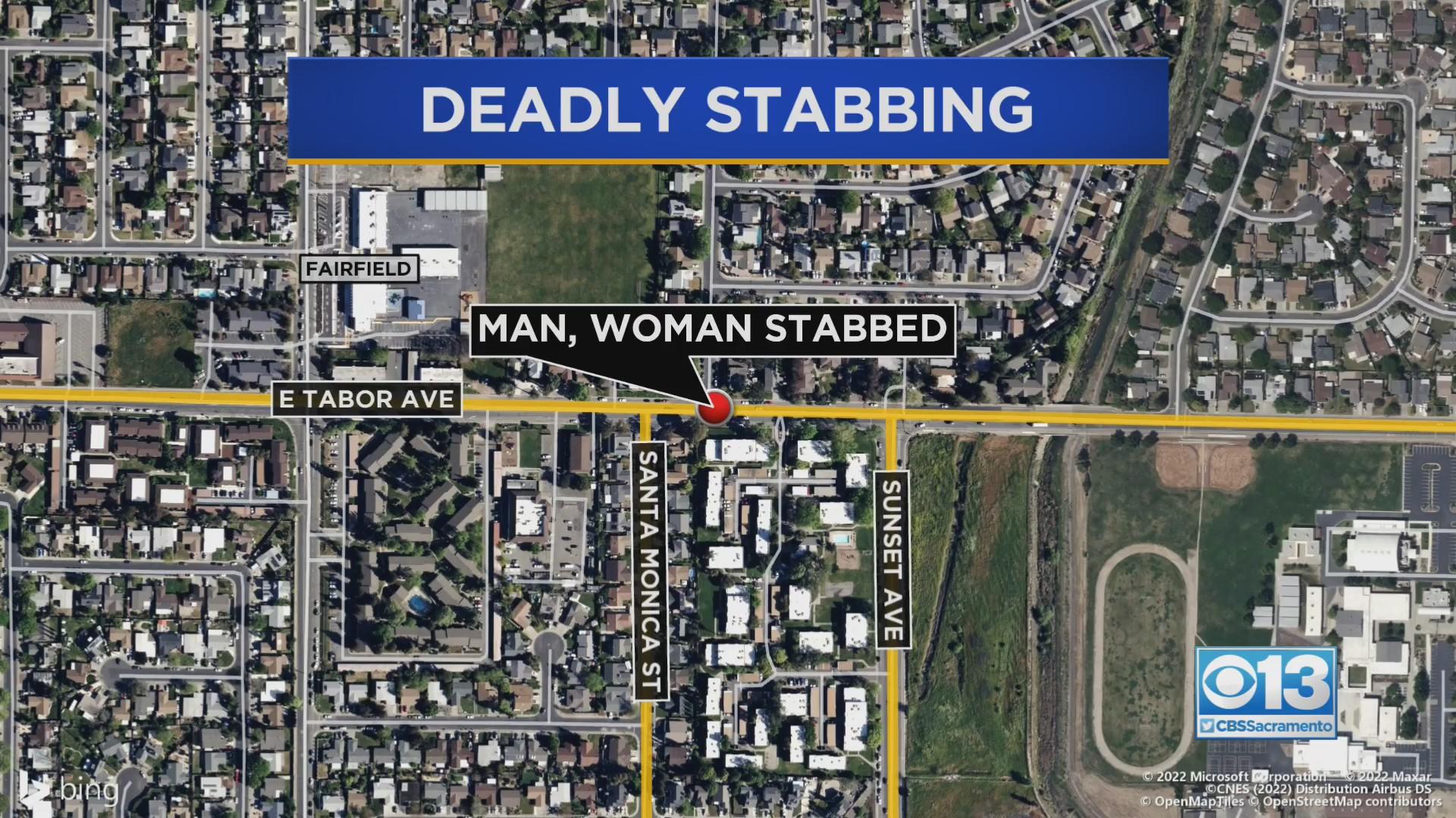 Police: Man dies, woman injured in domestic violence-related stabbing ...
