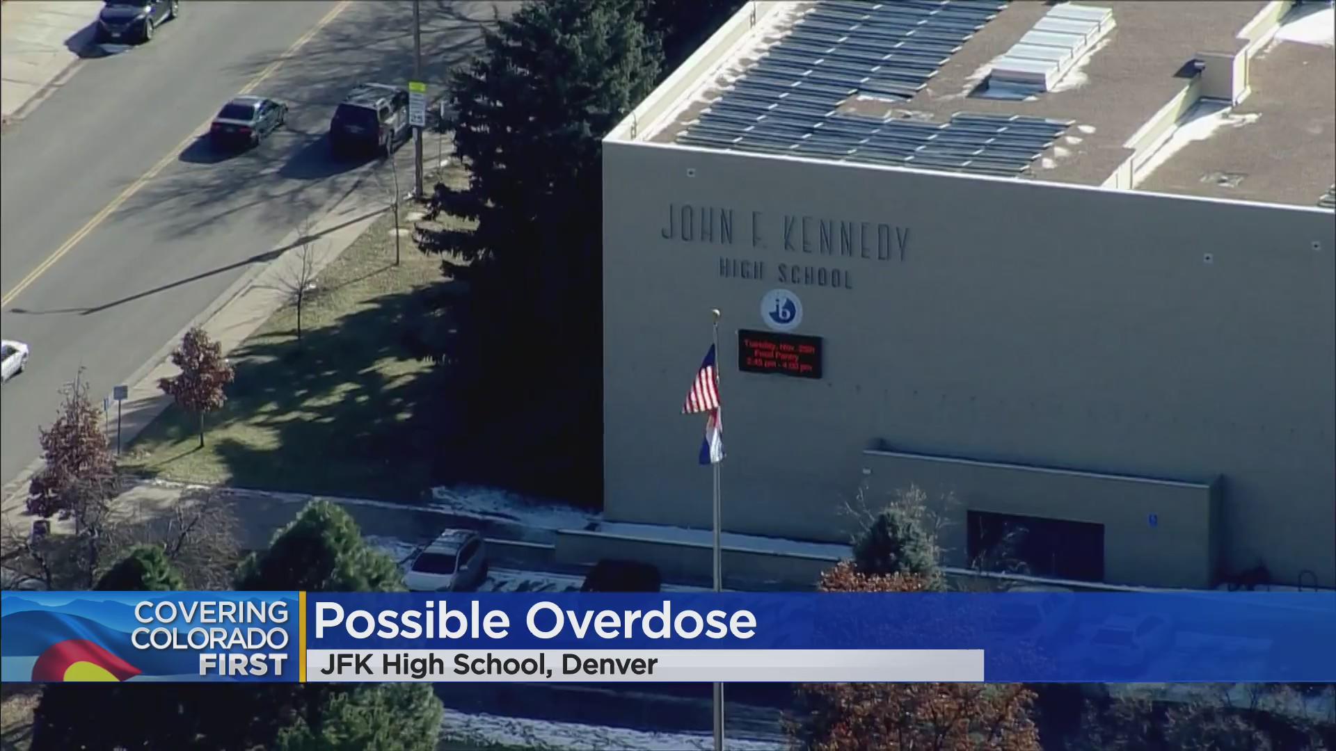5 students at JFK High School treated for medical issues - CBS Colorado