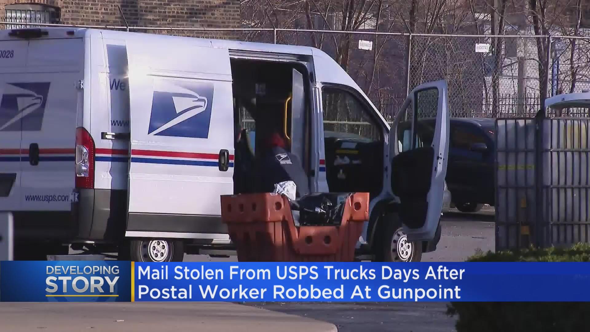 Mail stolen from USPS trucks - CBS Chicago