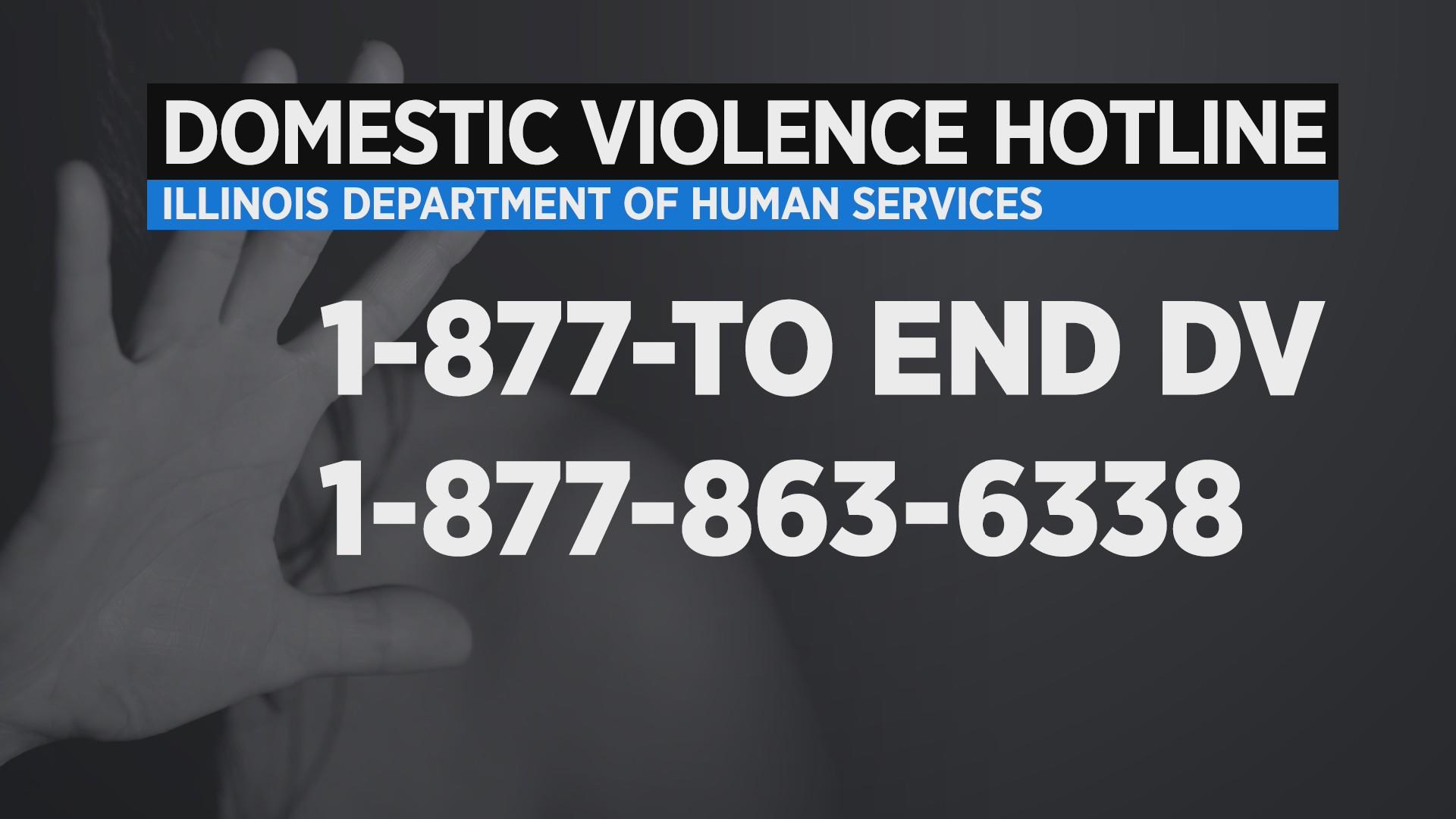 Domestic violence hotline available for those in need - CBS Chicago