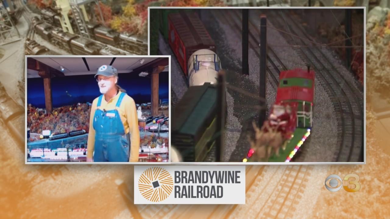 Brandywine Railroad model train display back at art museum - CBS ...
