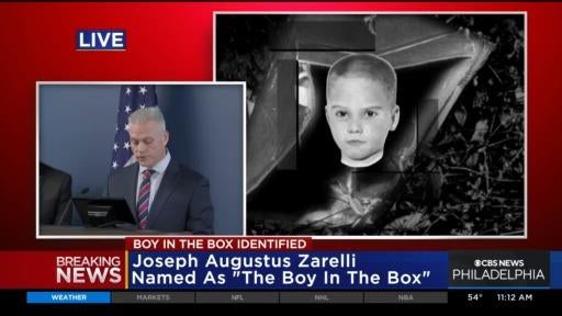 How "Boy in the Box" mystery will help solve other cases - CBS Philadelphia
