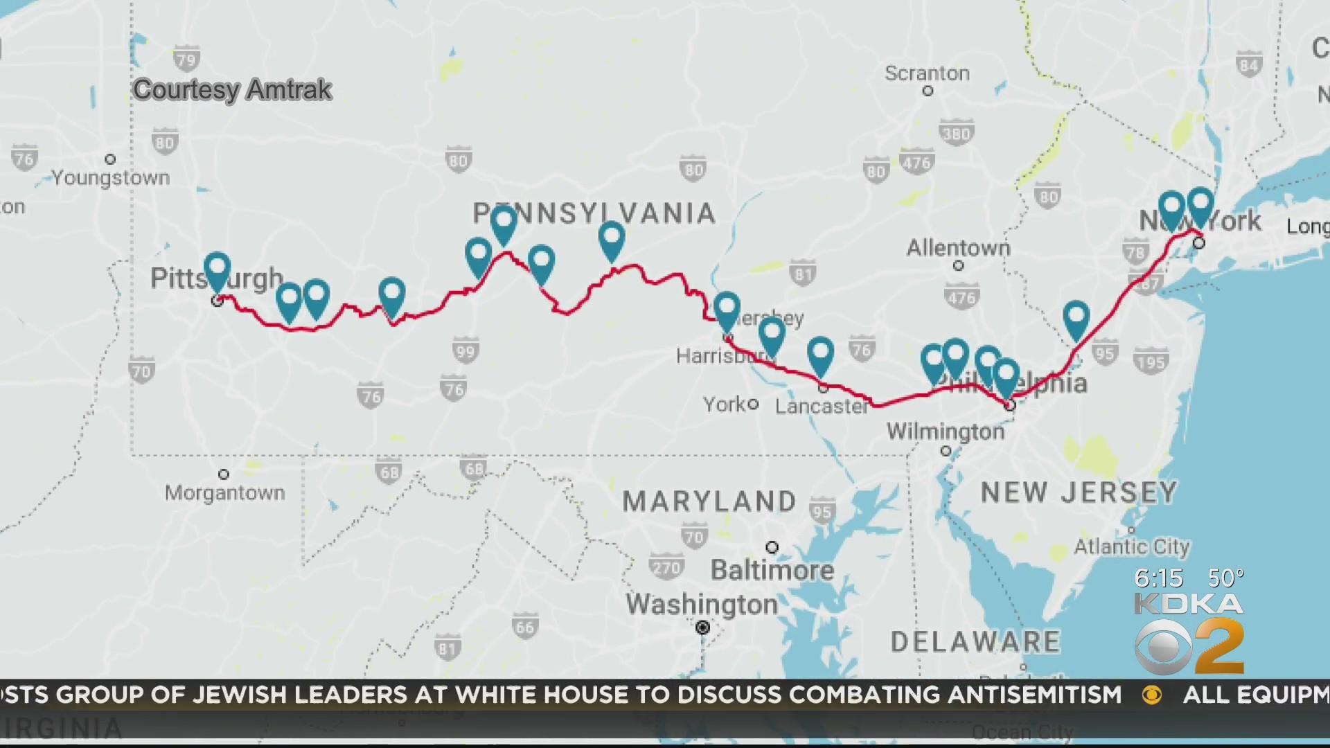 By 2025, second daily Amtrak train should run from Pittsburgh to ...