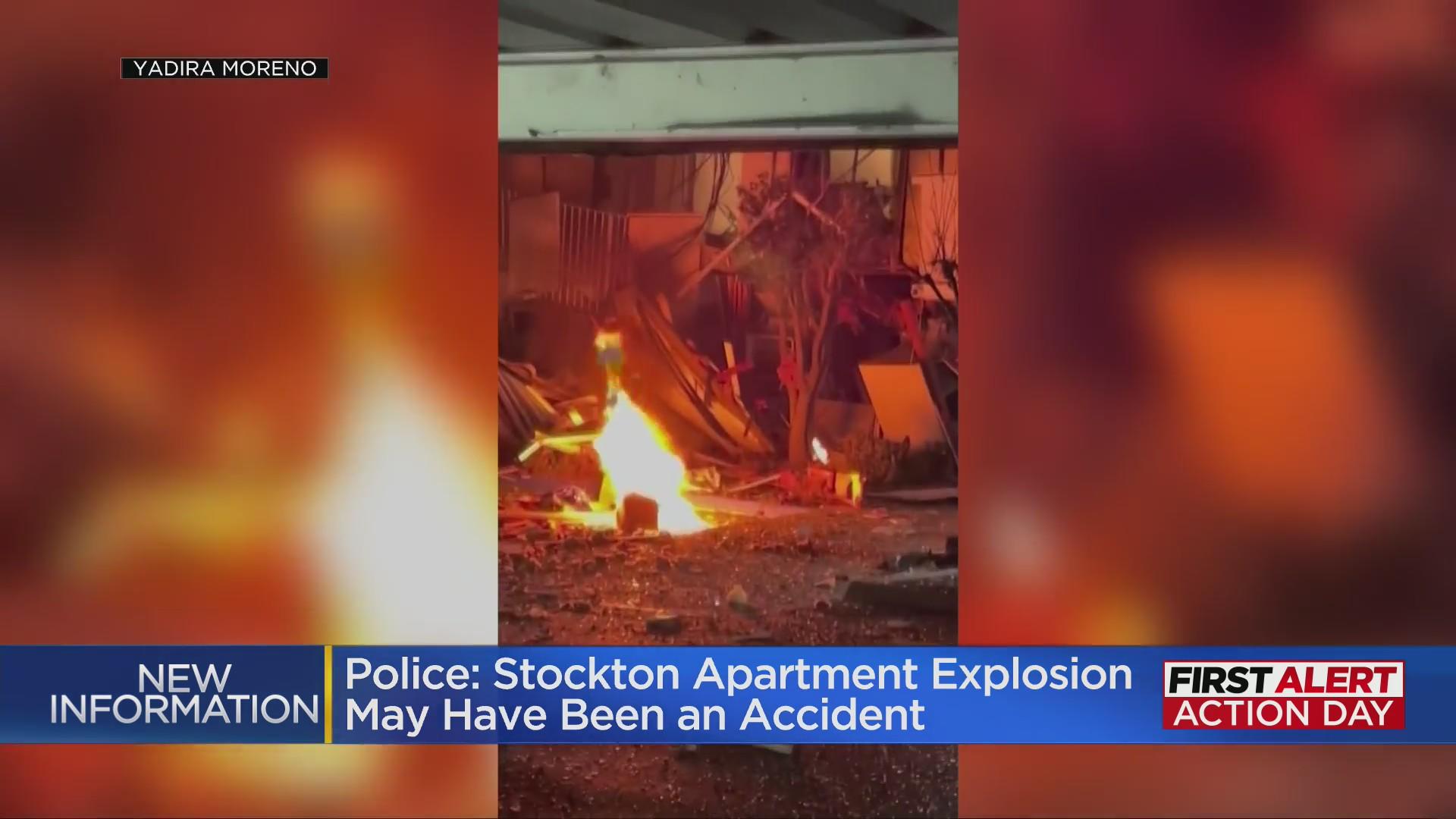 Stockton Police say that explosion that injured 3 people was possibly ...