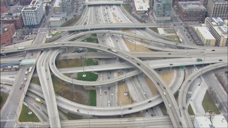 Jane Byrne Interchange construction almost complete - CBS Chicago