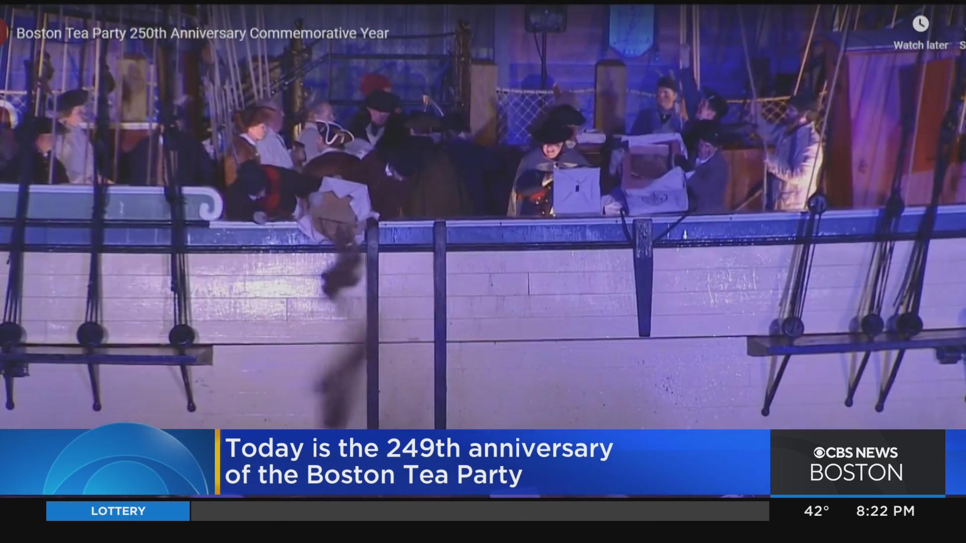 Tea being collected for 250th anniversary reenactment of Boston Tea ...
