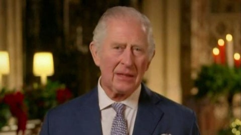 King Charles pays tribute to his late mother the queen, makes no ...