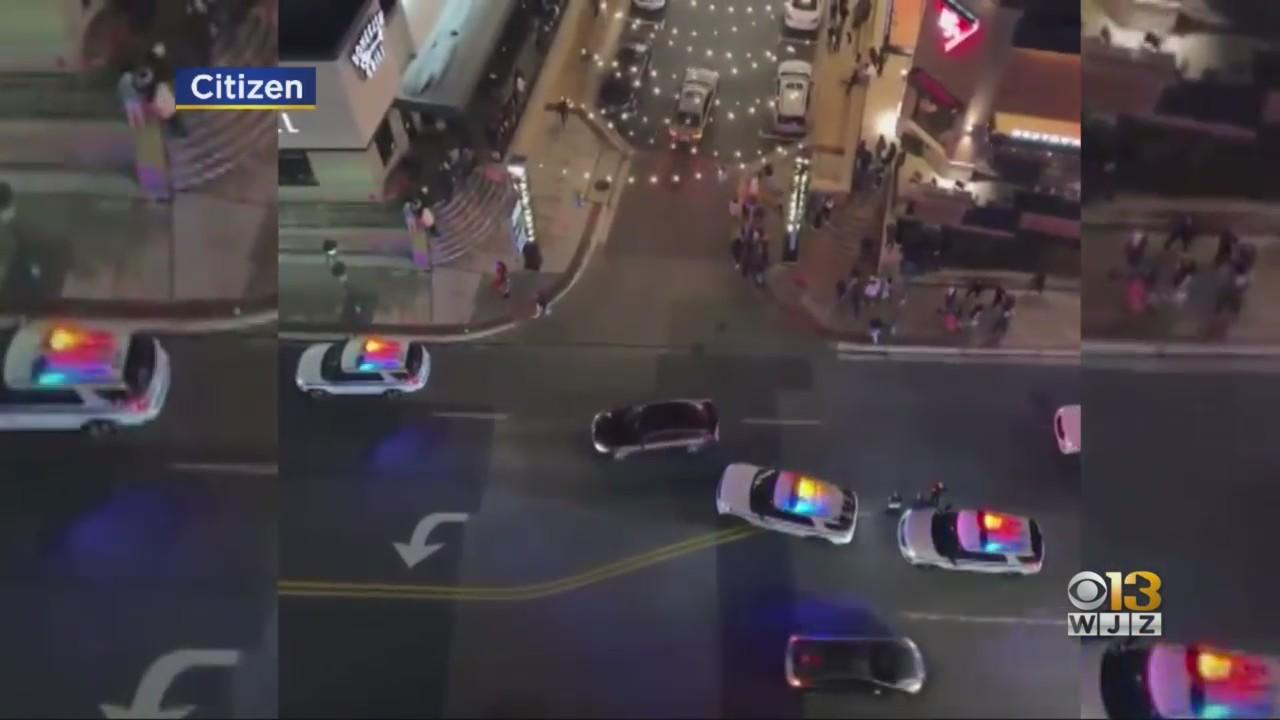 Video shows response to 'large and unruly crowd' that caused chaos in ...